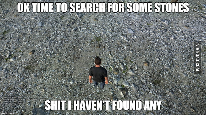 It's so hard to find stones in DayZ - 9GAG