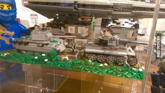 Saw this in a Lego reseller...the soldiers even bore the Parteiadler ...