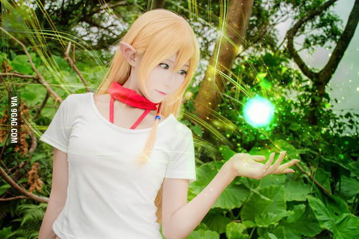 Shiraga Yanko as Tuka Luna Marceau from the anime GATE - 9GAG