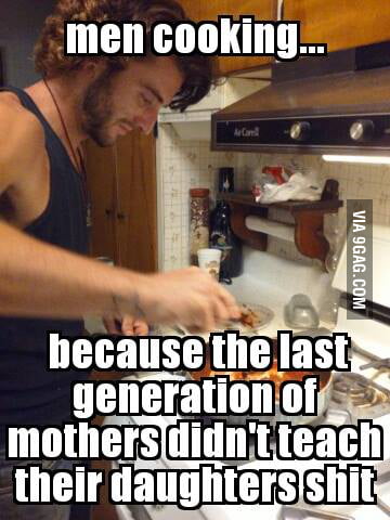 Men's Cooking. - 9GAG