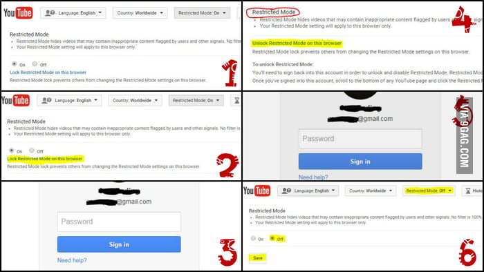 Unrestricted Youtube! 2015 OFFICIAL - Lock Restricted Mode by signing ...
