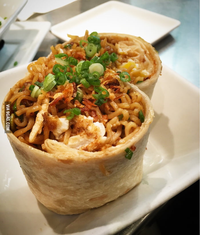 Indomie Burrito (Ramen Burrito) - 9GAG