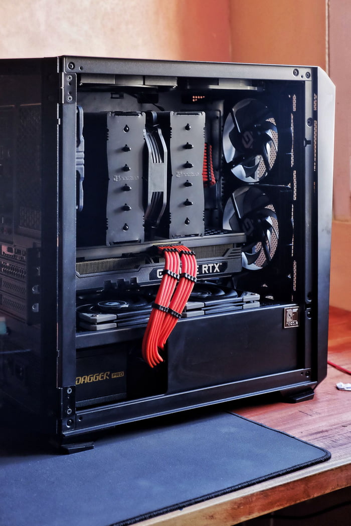 I got a big black beefy cooler with a chonker GPU - 9GAG