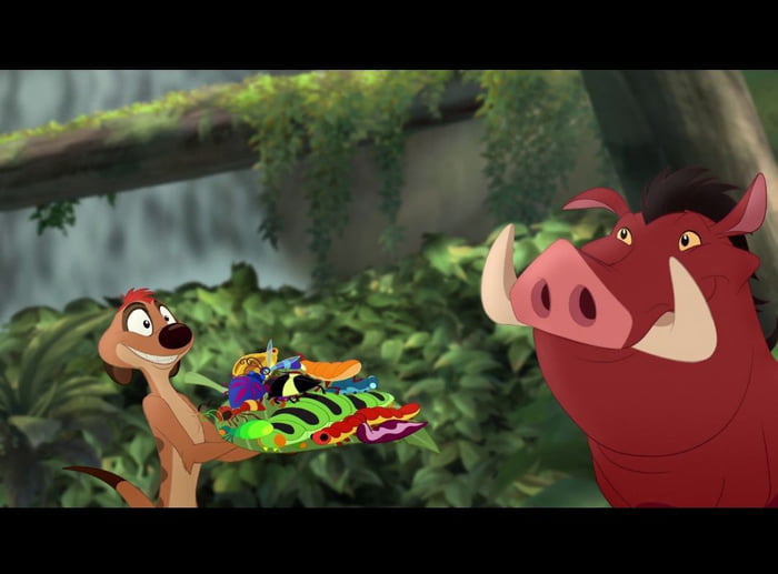 Back in the day Was it just me or did the bugs and grubs look good on ...