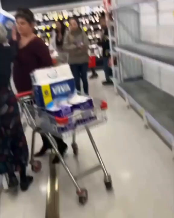 We were fighting over toilet paper a year ago - 9GAG