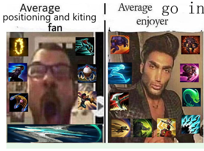 Average Fan vs. Average Enjoyer - 9GAG
