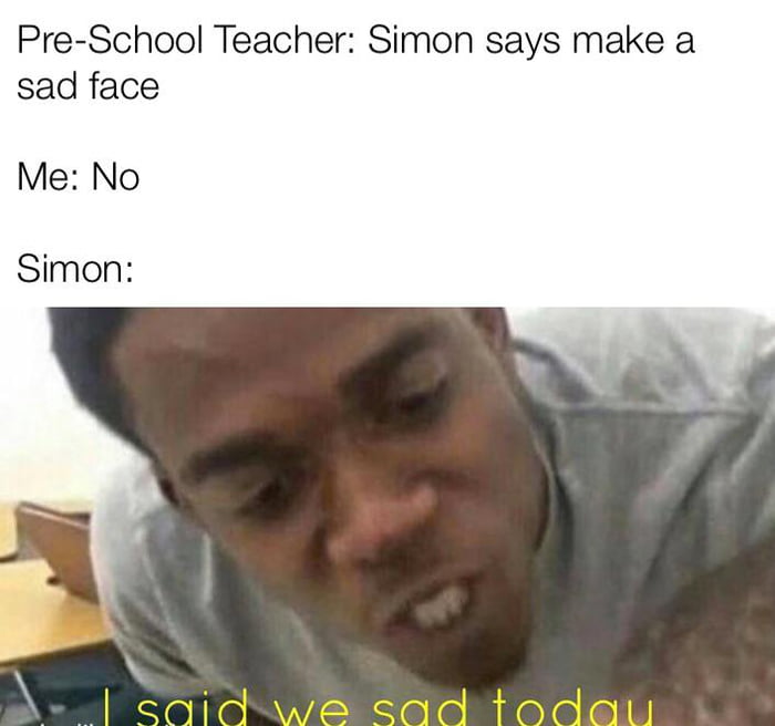Sad face - 9GAG