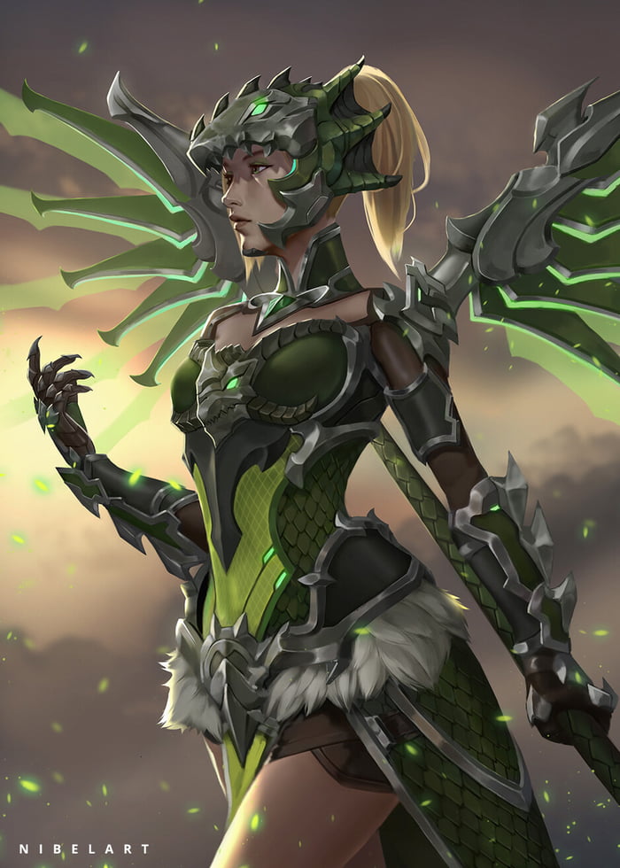 Dragoon Mercy by Nibelart - 9GAG