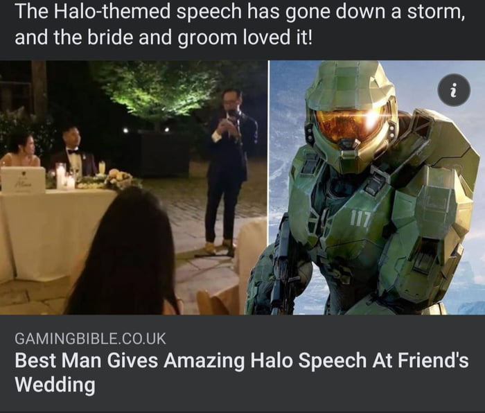 HALO THEME SPEECH - 9GAG