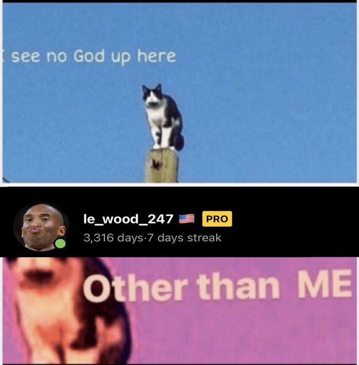 Crap crop bc I’m king - challengers?? - 9GAG