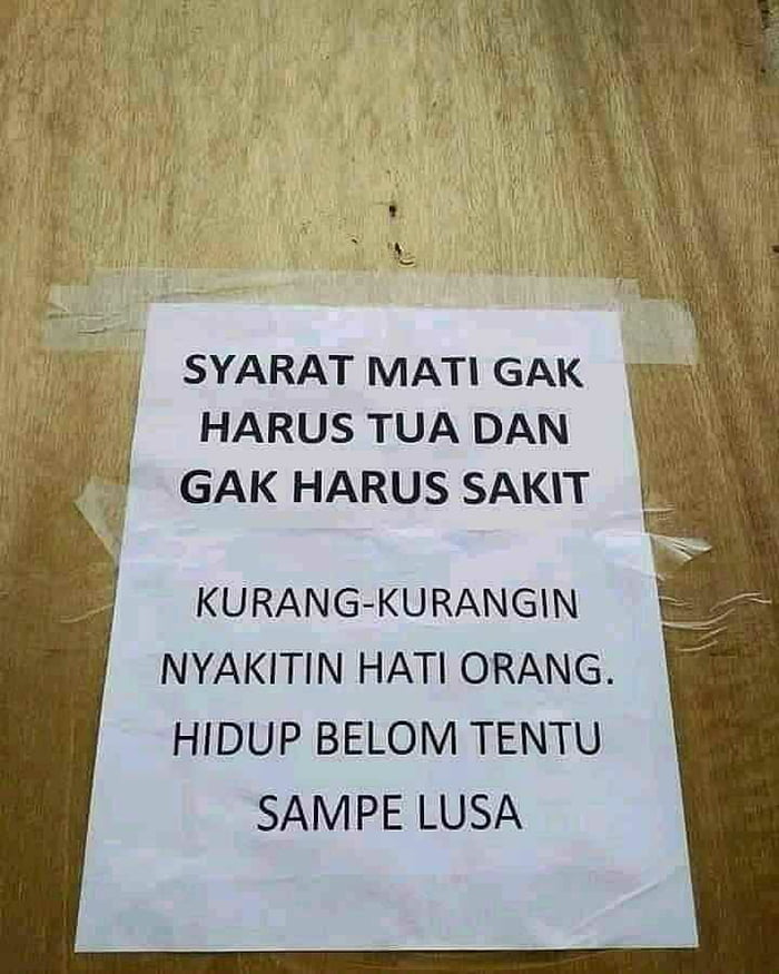 Lu kapan mati? - 9GAG