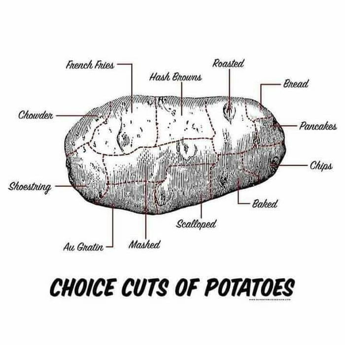 Anatomy of a Tater - 9GAG