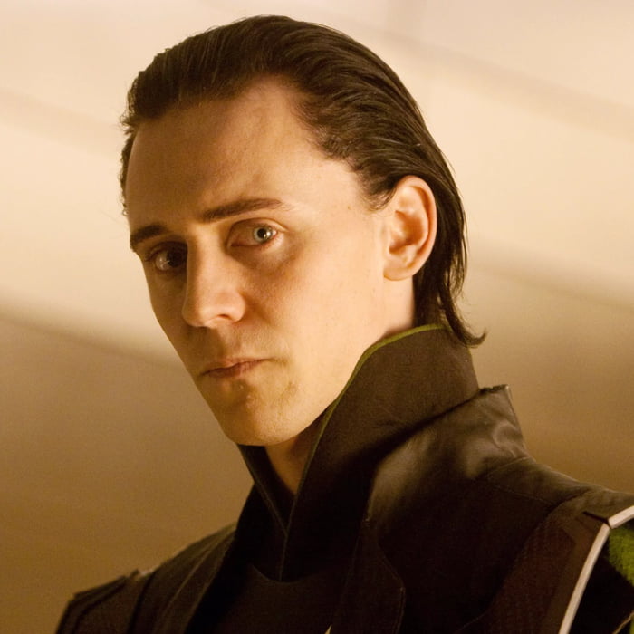 Loki should really go back to the slicked back hair if he wants to stop ...