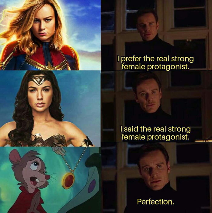 The badass female protagonist - 9GAG