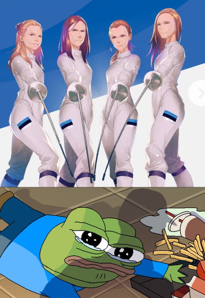 Estonian Gold Medal Women Fencing Team look like they're all about ...