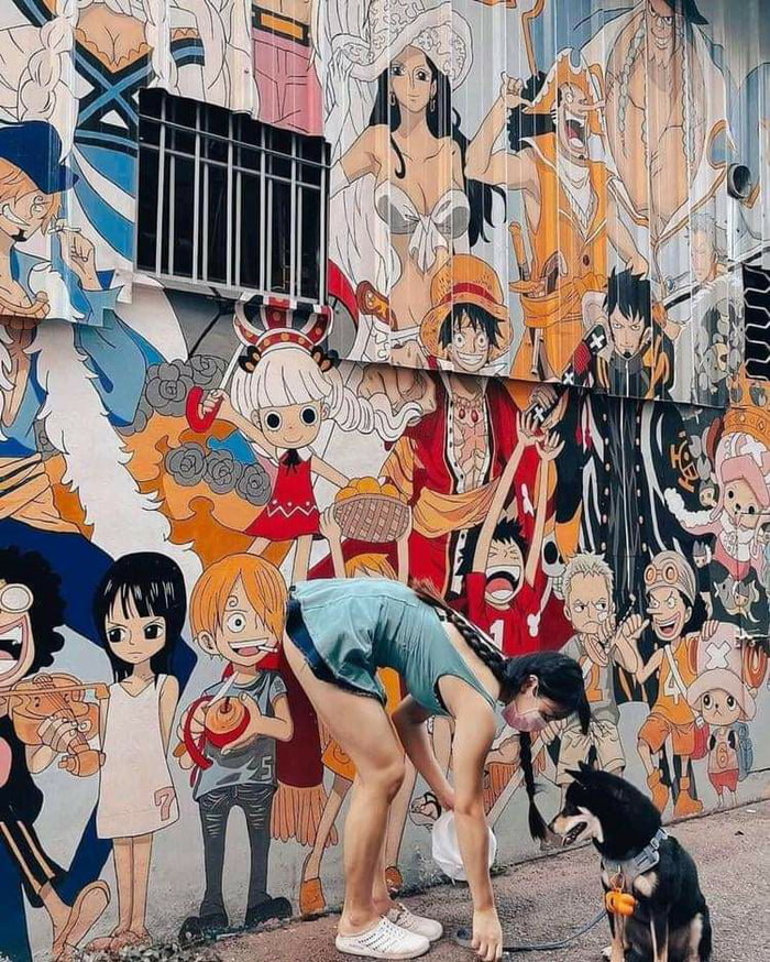 Awesome One Piece Graffiti - 9GAG