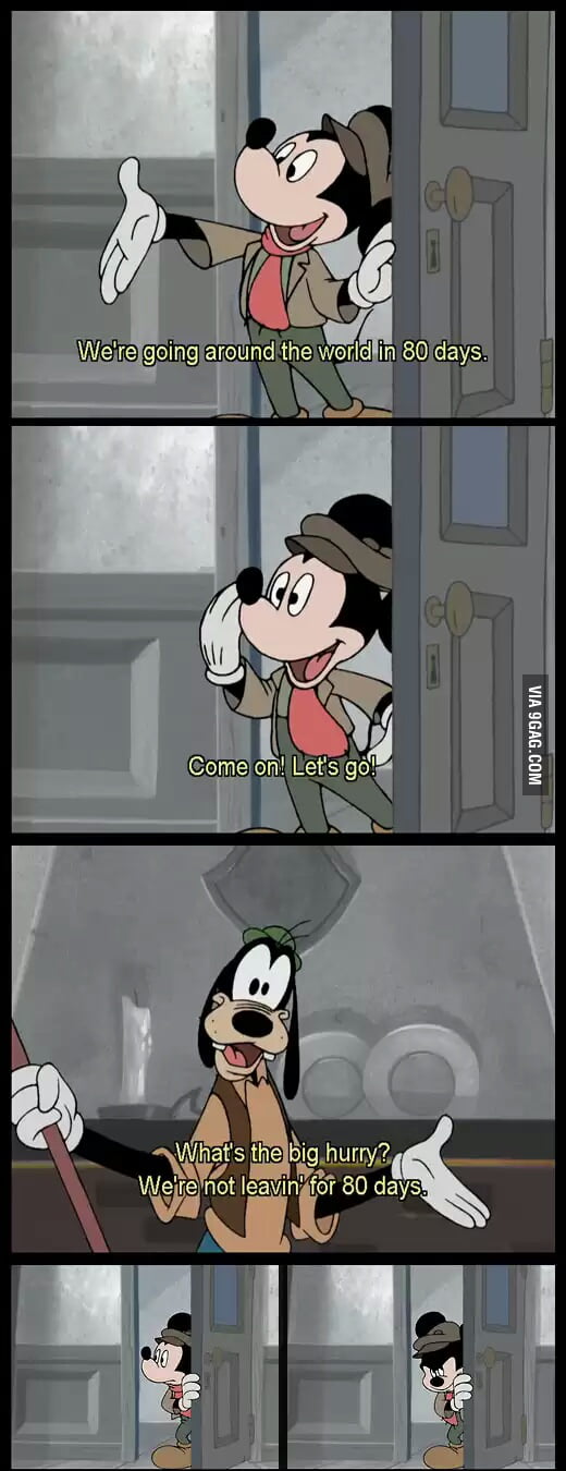 Mickey is tired of your shit... - 9GAG