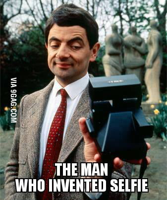 Man who invented selfie! - 9GAG