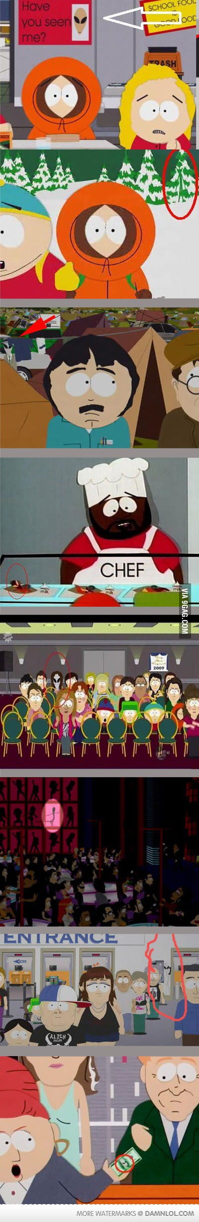Aliens in South Park - 9GAG