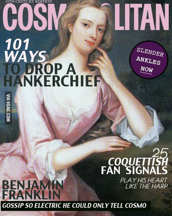 18th Century Cosmo - 9GAG
