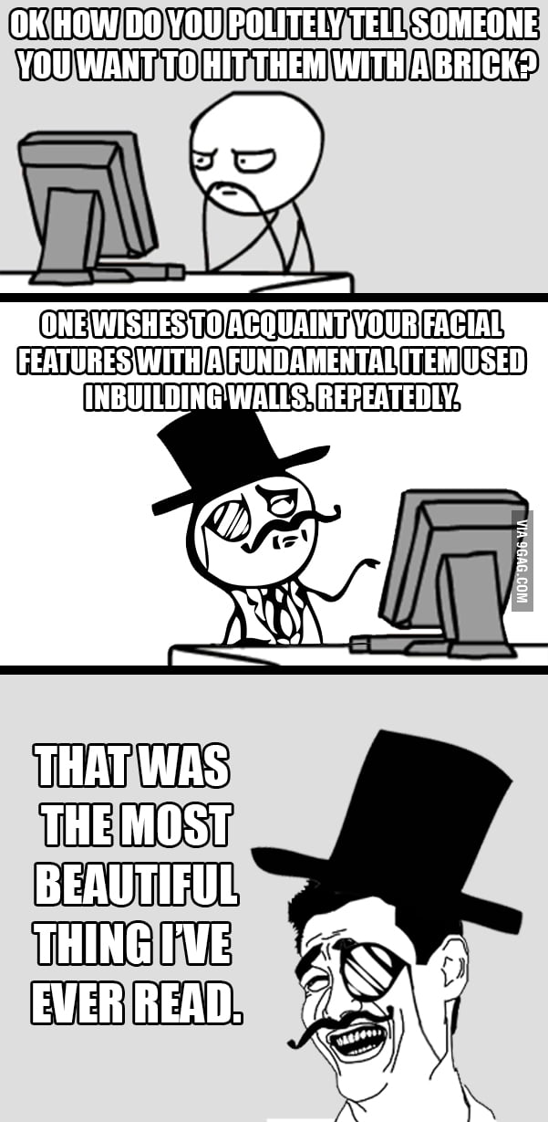 Using a brick properly - 9GAG