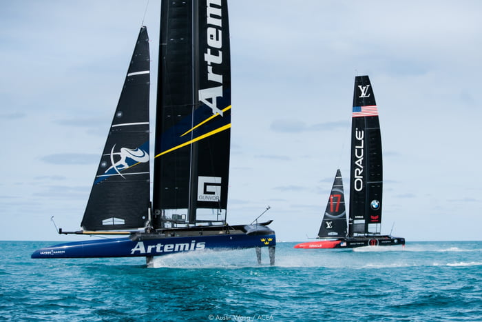 By utilising hydrofoils and rigid wing-sails, the newest America's Cup ...