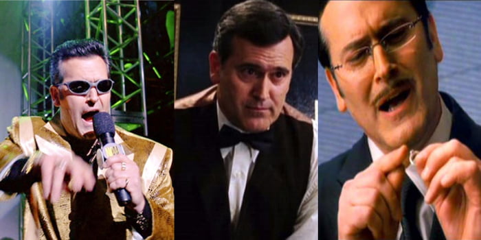 Bruce Campbell in Spider-man, Spider-man 2 and Spider-man 3 - 9GAG