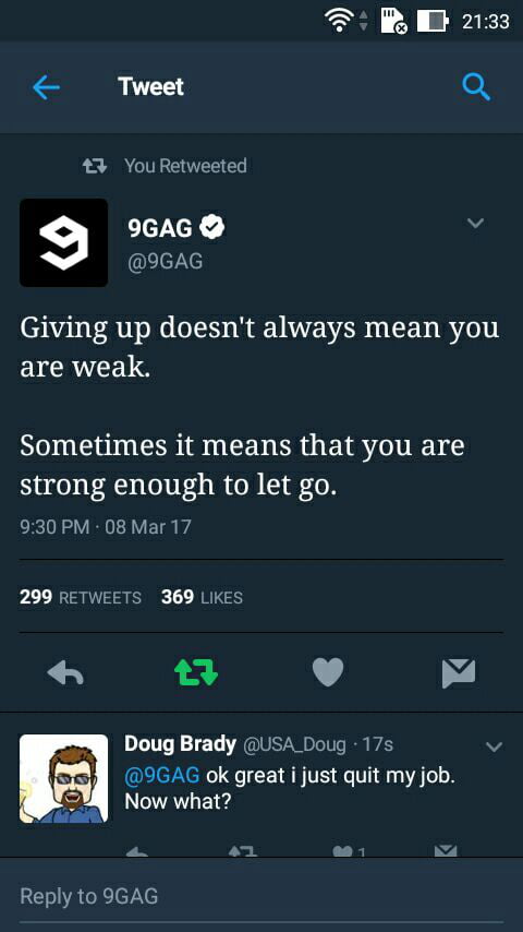 Just 9Gag being deep... - 9GAG