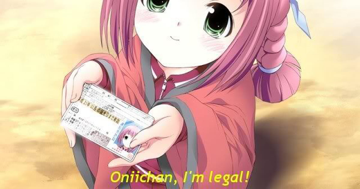 Oni-chan I'm legal! - 9GAG
