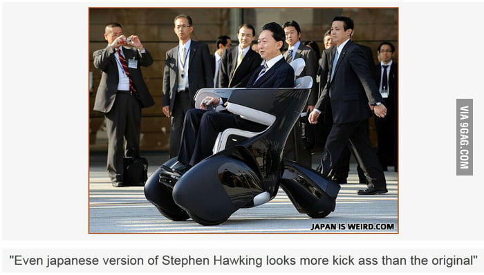 Japanese version of Stephen Hawking - 9GAG