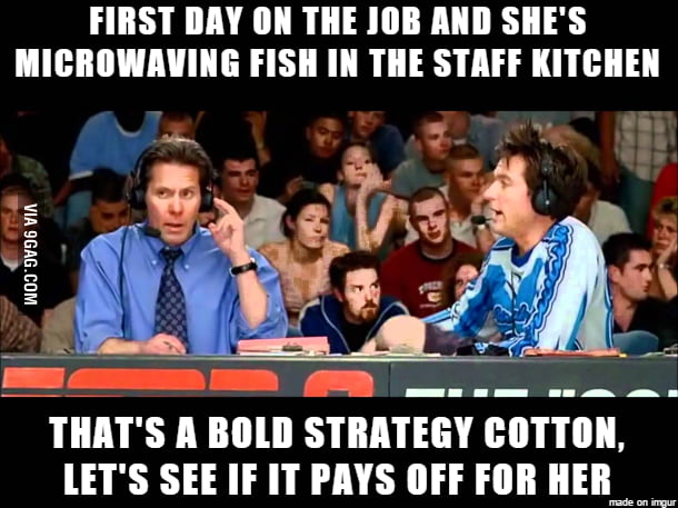Our new HR lady - 9GAG