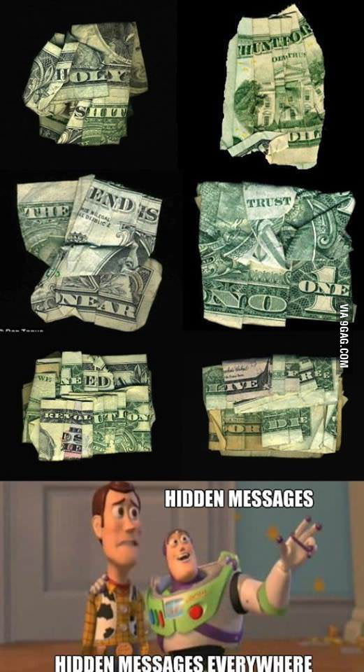 Hidden messages - 9GAG