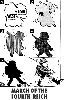 "March of the fourth Reich" 1990... I love that cartoon! - 9GAG