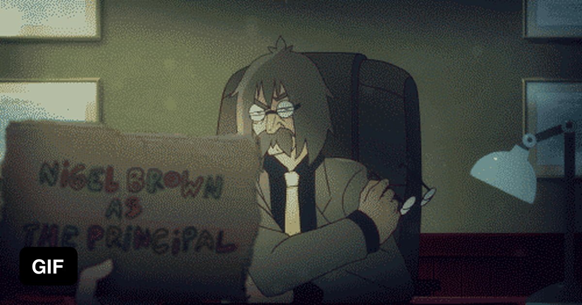 Nigel Brown as the Principal - 9GAG