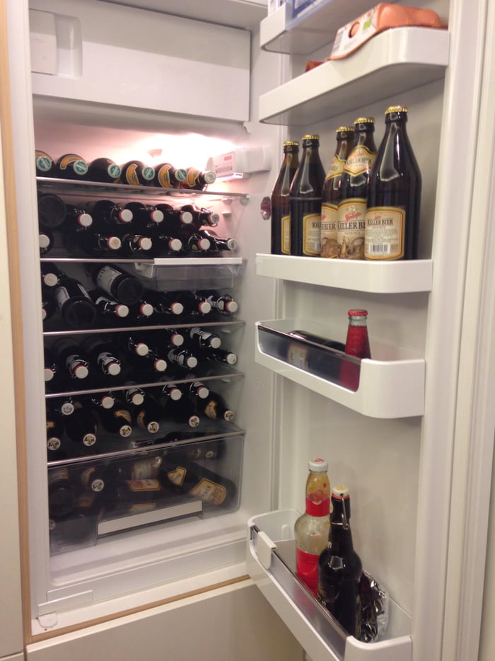 What ya looking at? It's just a german fridge. - 9GAG