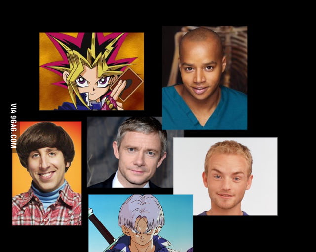 This 6 amazing Guys have the same german Voice Actor - 9GAG