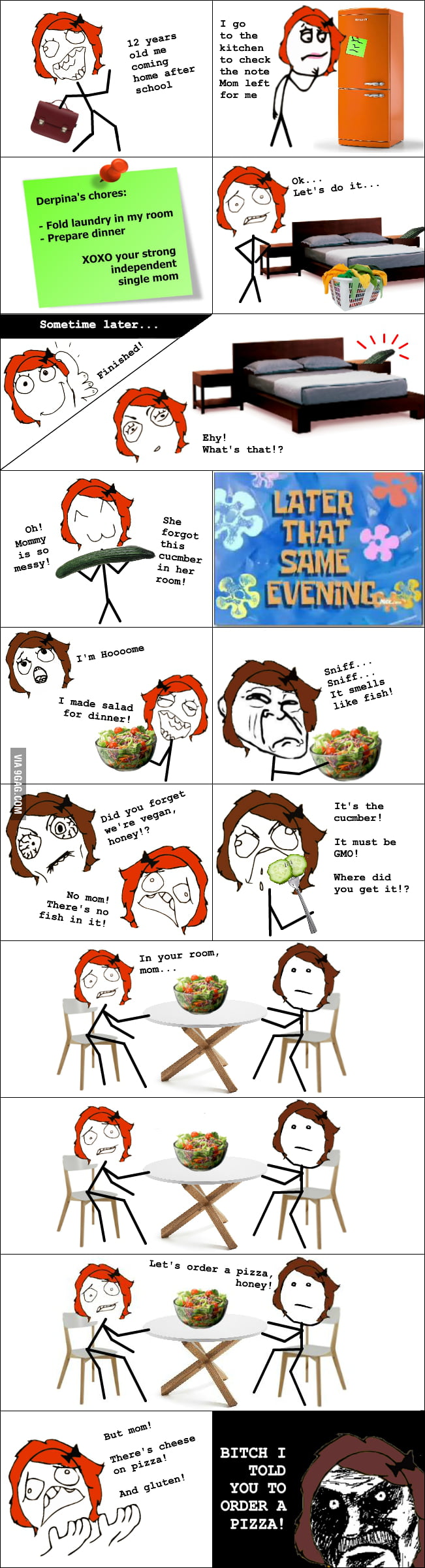 We don't eat anything that casts a shadow! - 9GAG