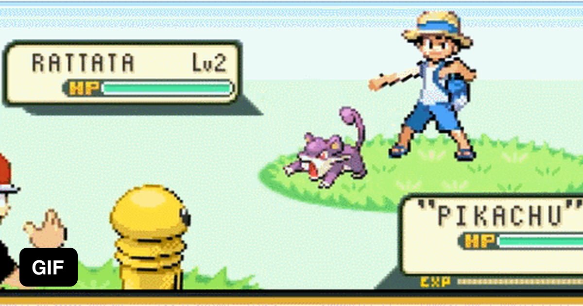 PIKACHU, USE HEADBUTT! 1! - 9GAG