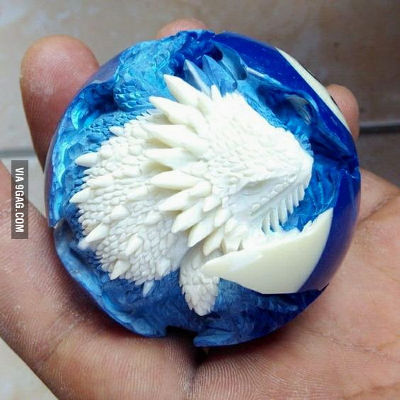 Carved from a billiard ball - 9GAG