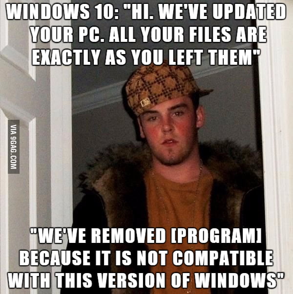 Go f**k yourself, Microsoft! - 9GAG