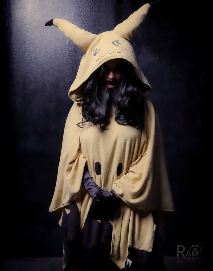 Mimikyu, the disguise Pokémon. A Ghost and Fairy Type. It wears a ...