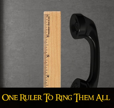 One Ruler To Ring Them All... - 9GAG