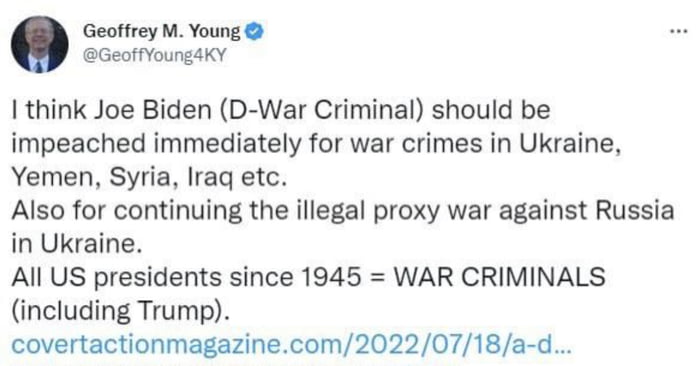Geoffrey Young, democratic candidate for Congress - 9GAG