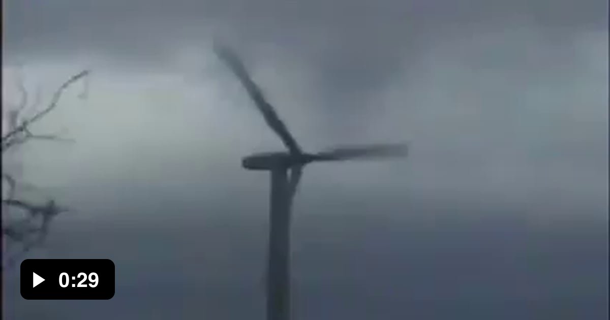 This is what happens when a windmill spin too fast - 9GAG