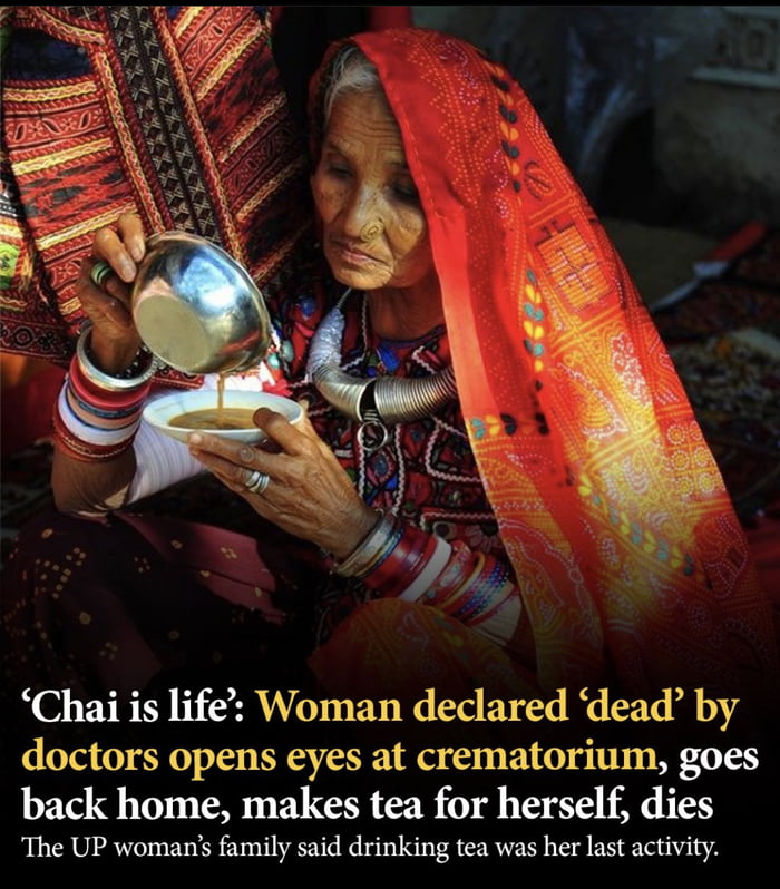 Chai is love. Chai is life. Chai is death. - 9GAG