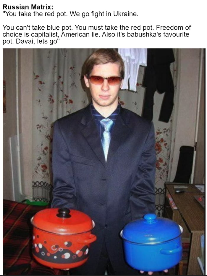 They both contain borscht. - 9GAG