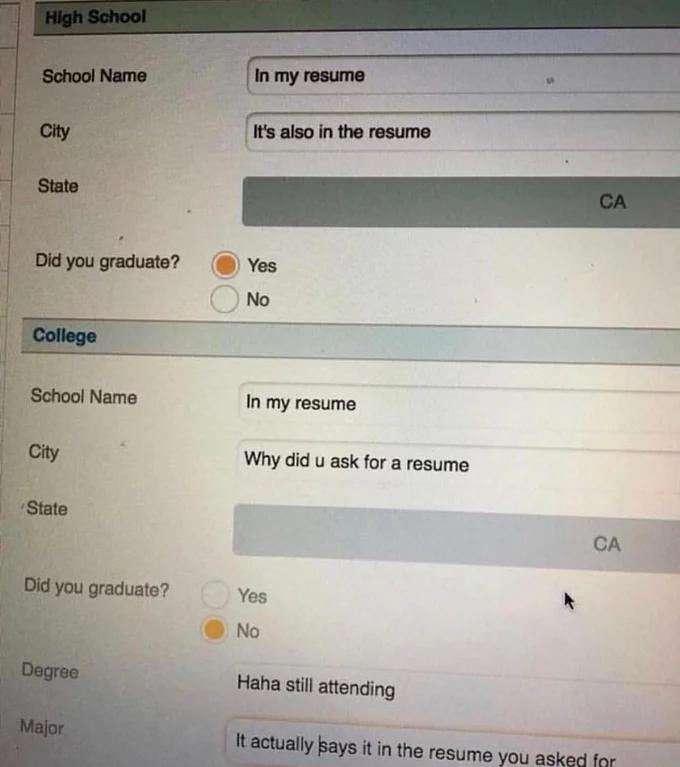 Accurate answers 🤔 - 9GAG