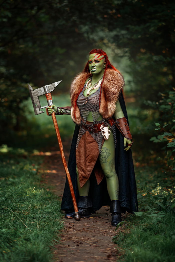 DnD Orck cosplay by Rudy Vixen - 9GAG