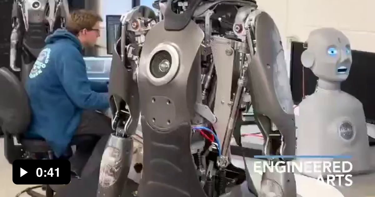 A company out in UK has engineered this Robot to wake up & take a deep ...