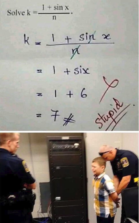 It's been so long since I did maths I forgot how to solve this - 9GAG